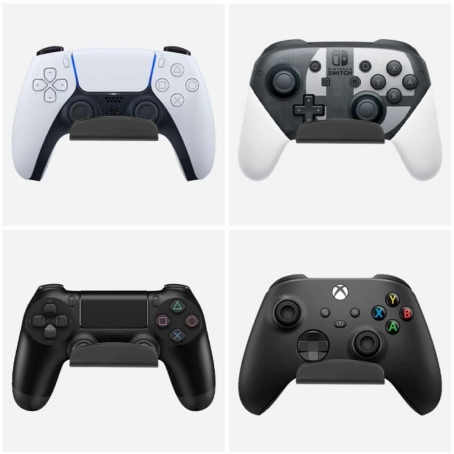 Buy Wall Mount Holder Stand for Gaming Controller for PS5/PS4/Xbox X/S ...